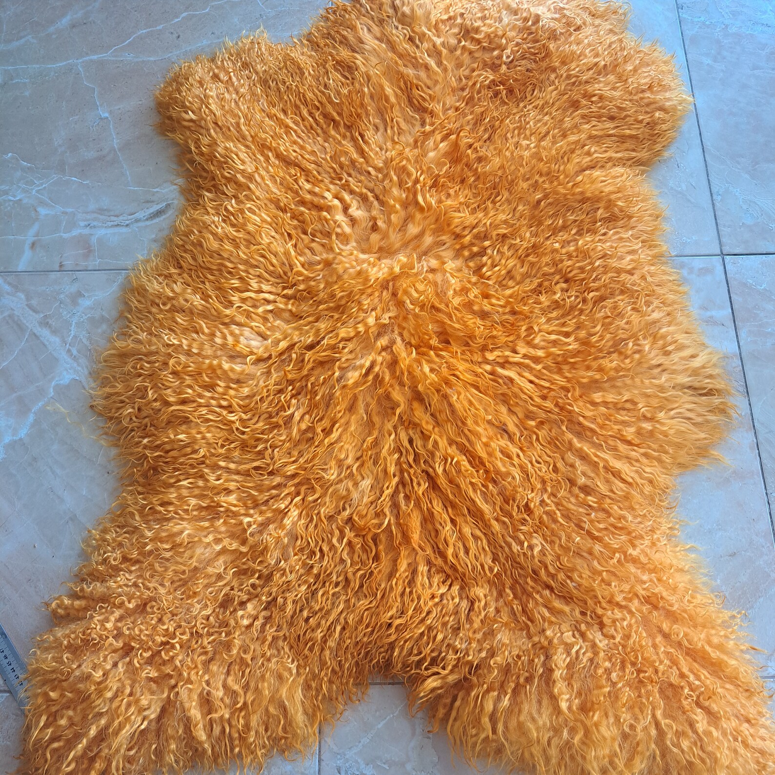 Dyed Goat Hair , Goat Hair on the Skin,natural Curls of Goats, for ...