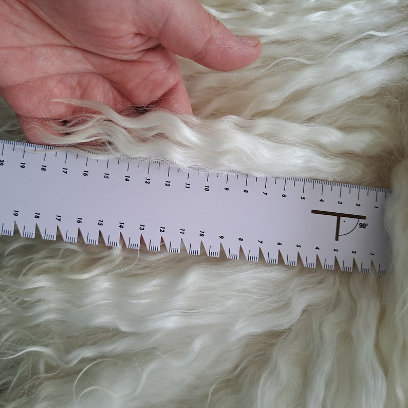 Goat Hair on the Skin,natural Curls of Goats, for Handmade Dolls Hair ...