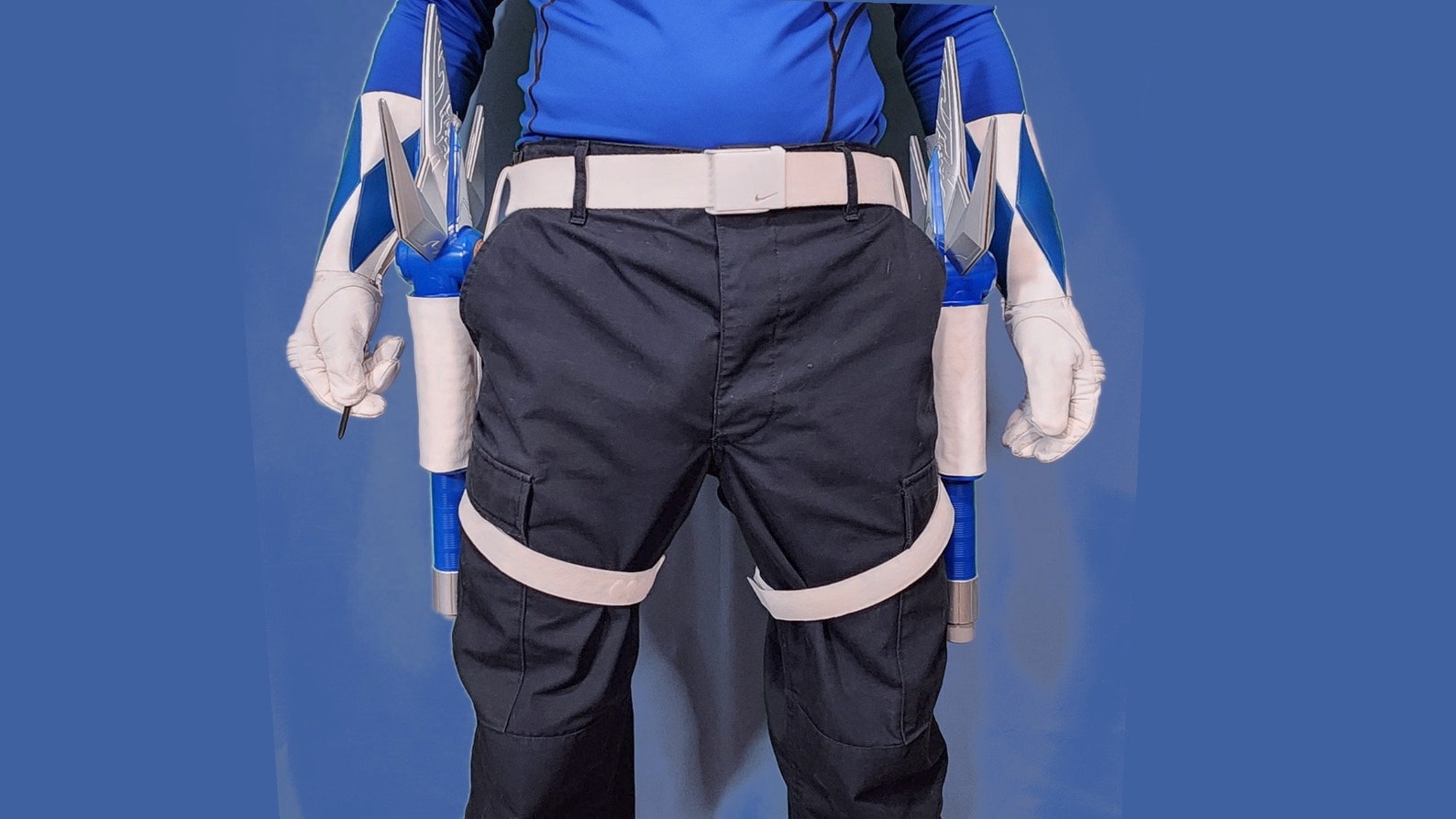 Power Lance Holsters mighty Morphin Blue Power Ranger - Etsy