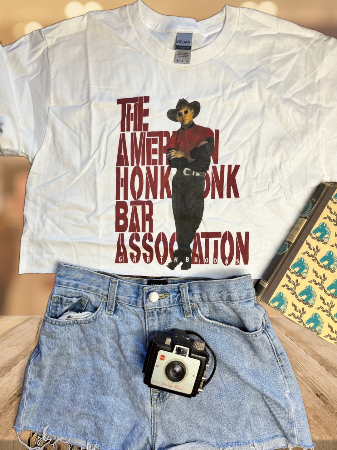 The American Honk Bar Crop Top Western - Etsy