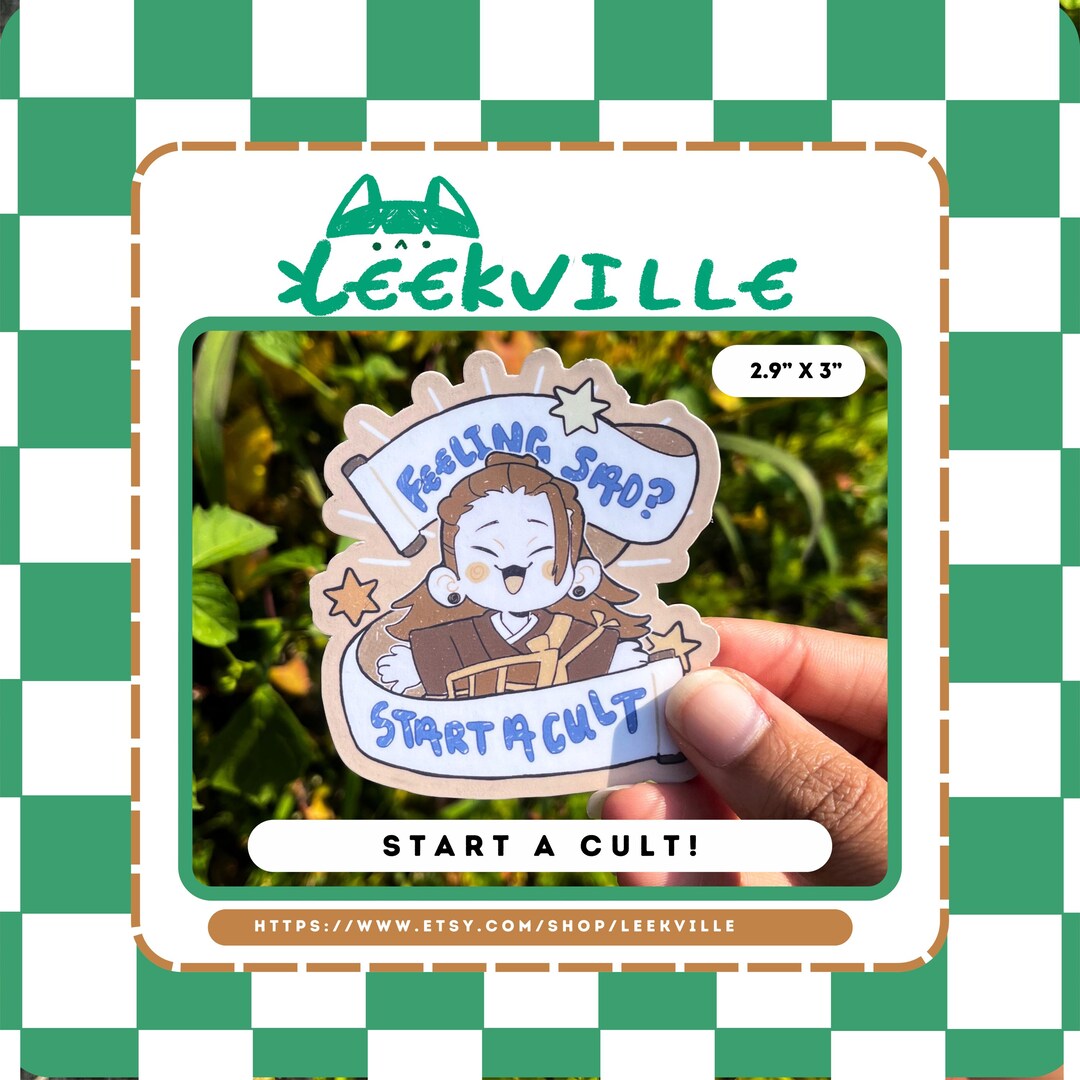 Start A Cuit ! | Anime | Matte Vinyl Sticker - Etsy