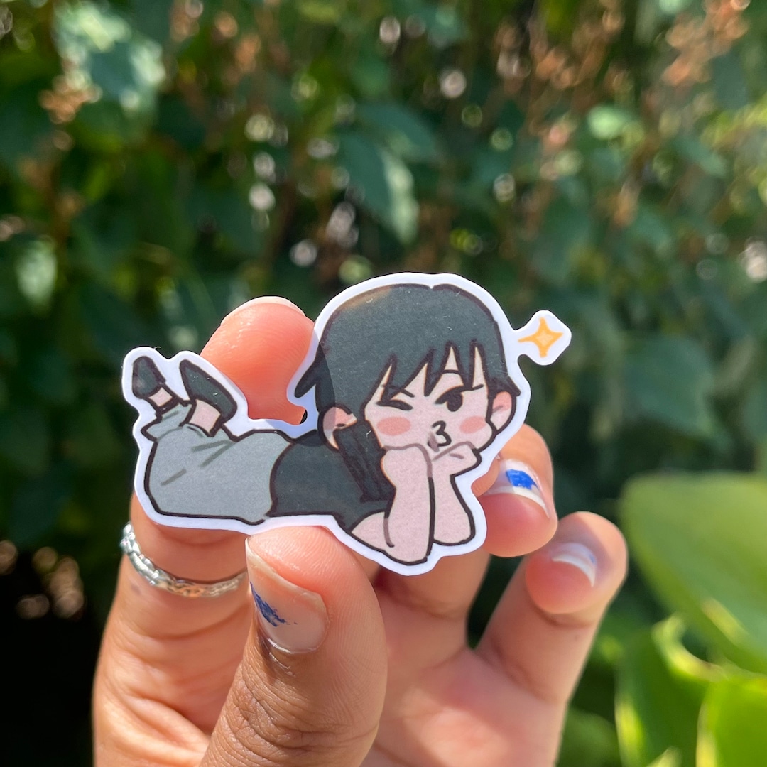 Hot Girl Toji Anime Glossy Vinyl Sticker - Etsy