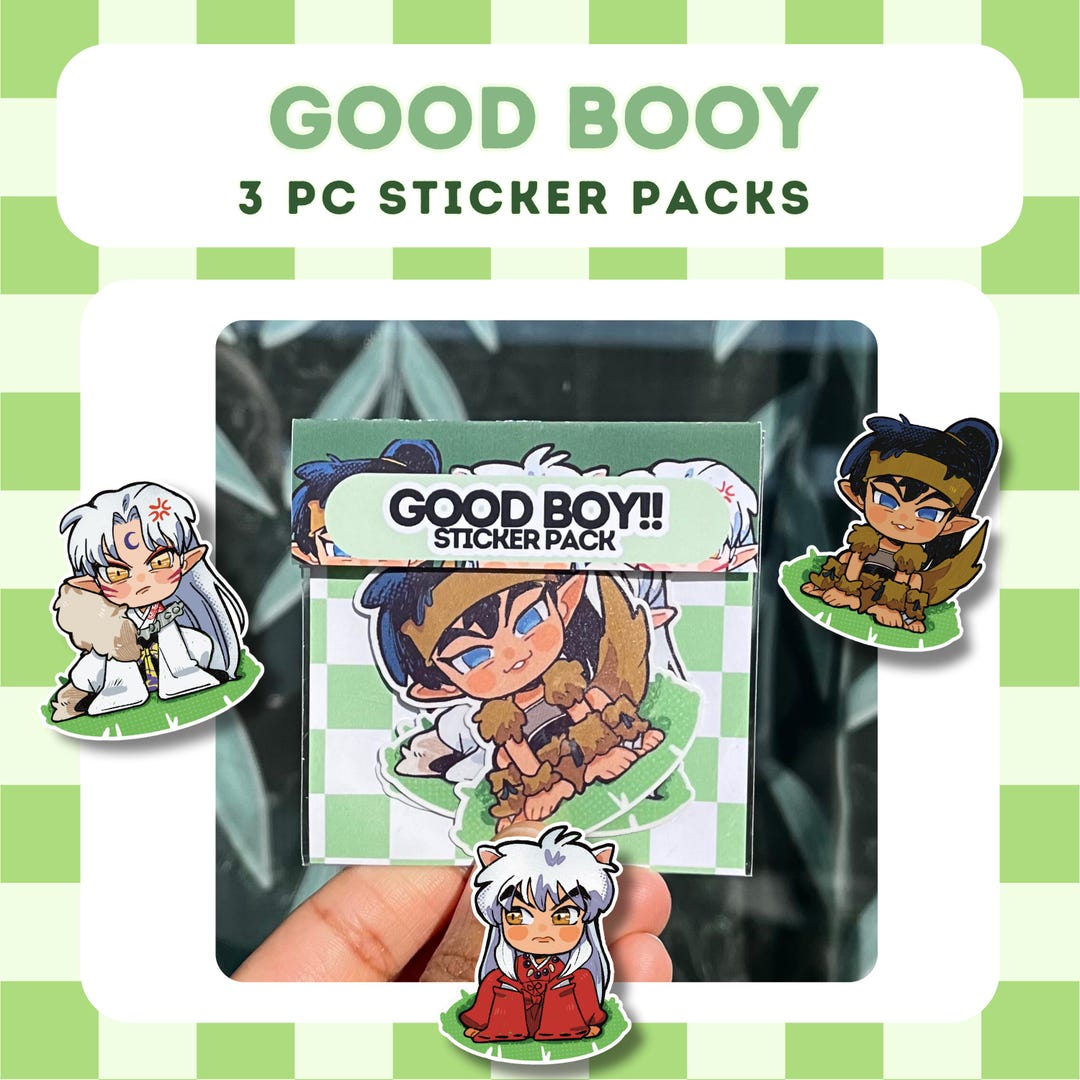 Good Boy! | Anime | Matte Vinyl Sticker Pack - Etsy