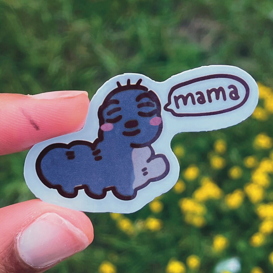 Toji | Anime | Worm Mama Mini | Die Cut | Glossy Vinyl Sticker - Etsy
