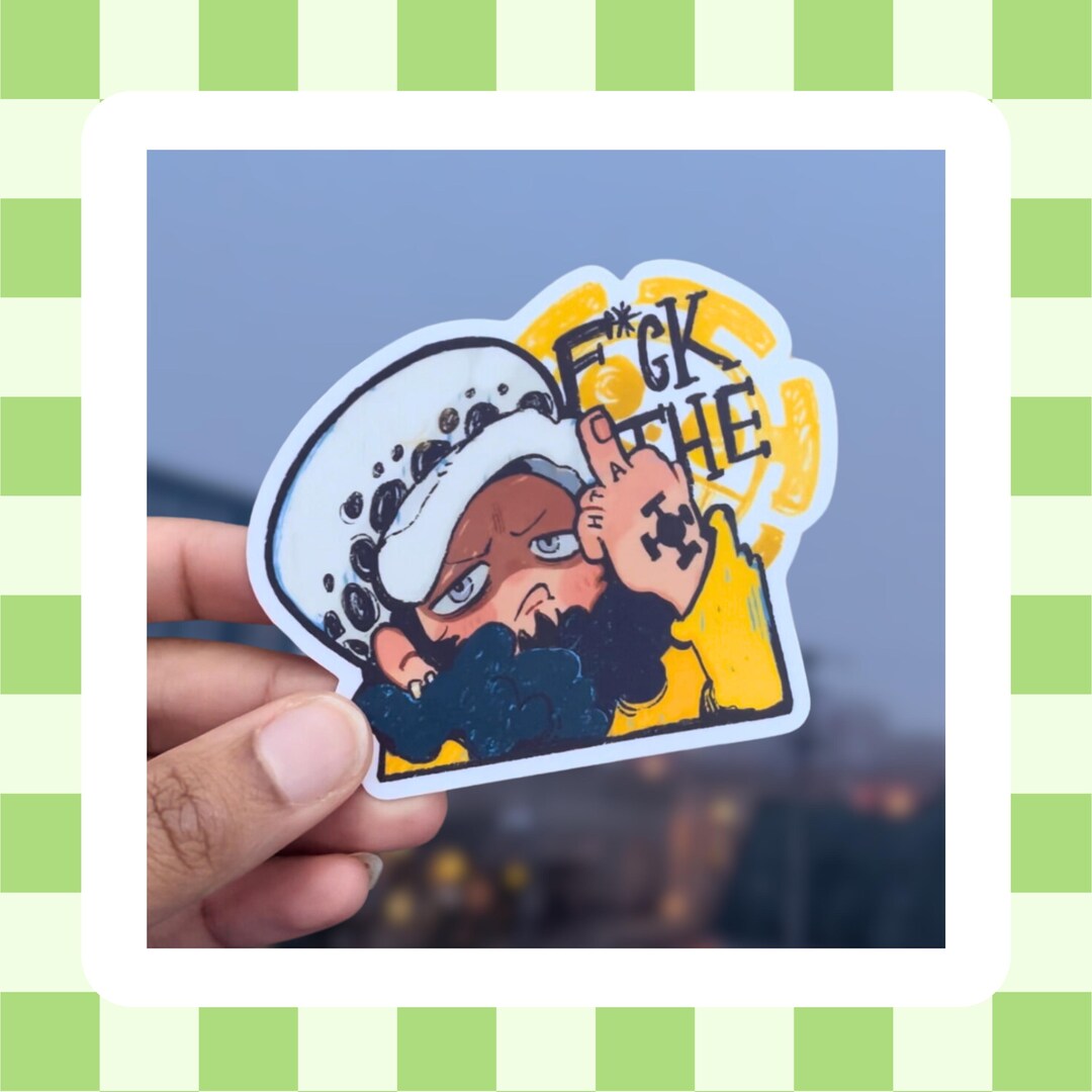 OP| FTL | Anime | Matte Vinyl Sticker - Etsy