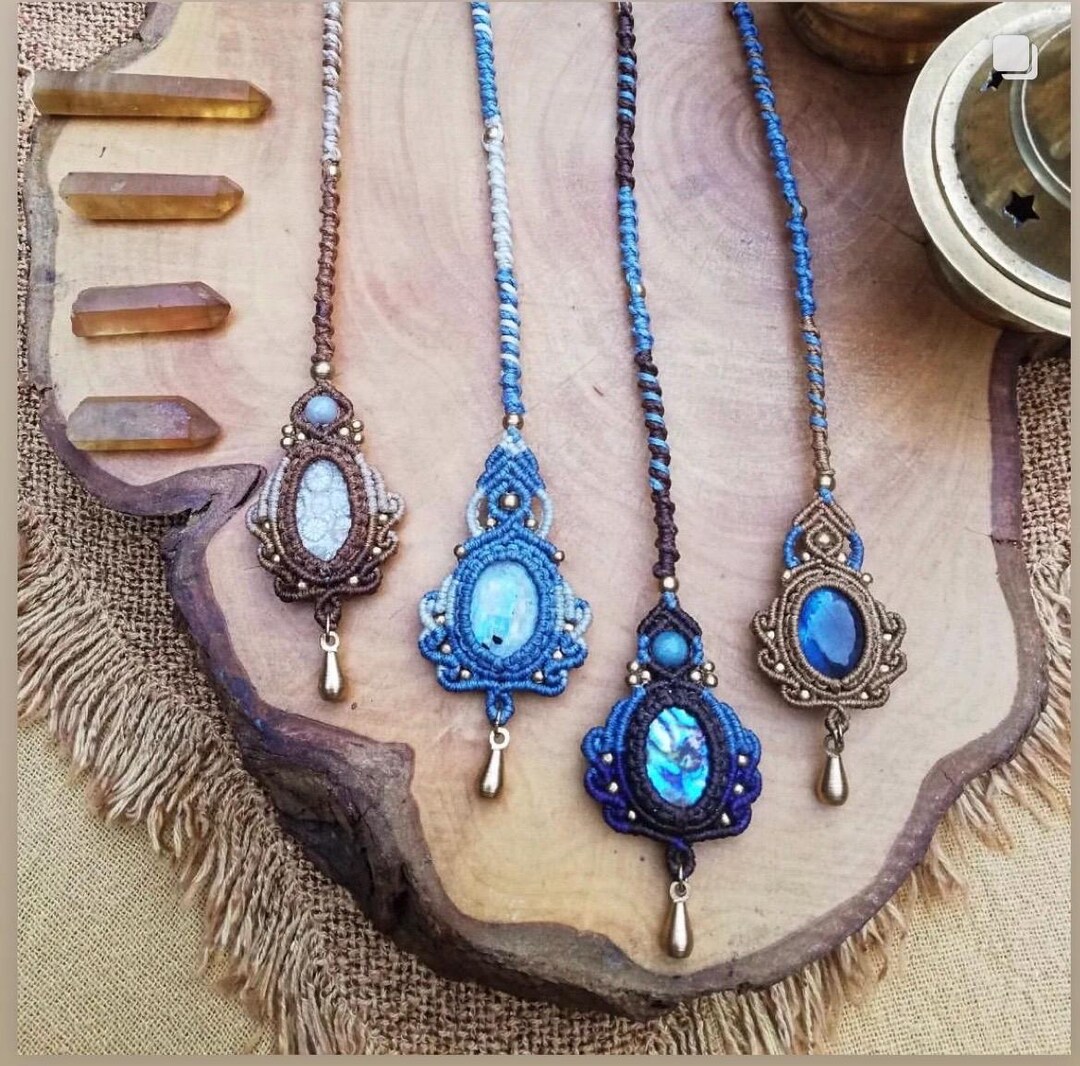 Prettiest Hair Wraps--micromacrame W/ Crystals & Beads 24" Colorful ...