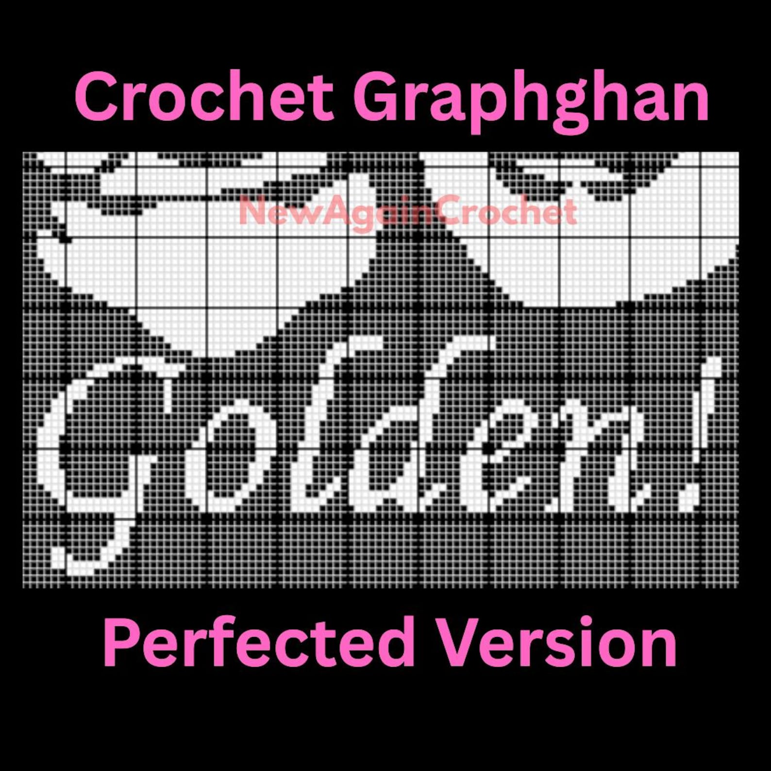 Crochet Golden Girls Throw Blanket Pattern, Graphghan ( I Recommend ...
