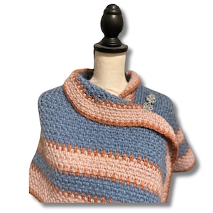 Vintage Crochet Pre-civil War 1851 Crochet Shawl Patten With Video ...