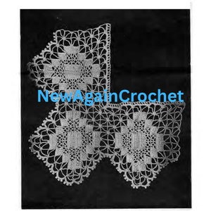 1912 Vintage / Antique Crochet Pattern Book Princess Crochet Album PDF ...