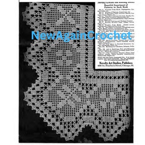 1912 Vintage / Antique Crochet Pattern Book Princess Crochet Album PDF ...