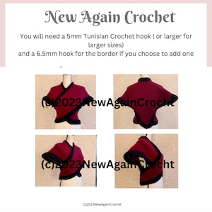1866 Civil War Era Crochet Sontag Pattern - Etsy