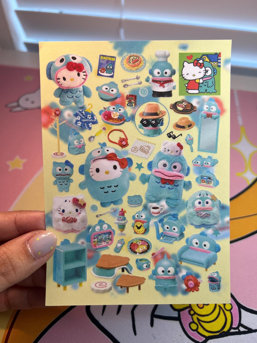 Sanrio World 9 Sticker Sheet - Etsy