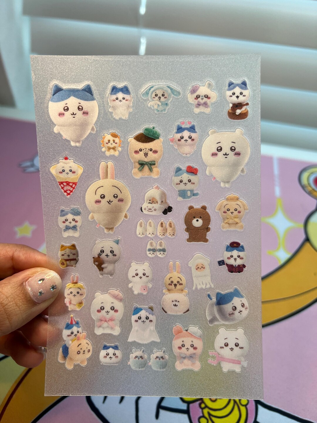 F21 Chiikawa Sticker Sheet - Etsy