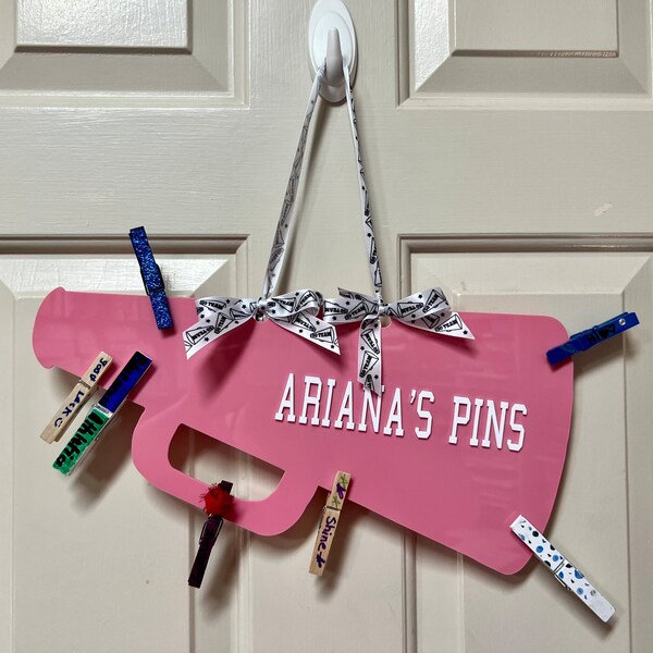 Cheer Pin Holder - Etsy