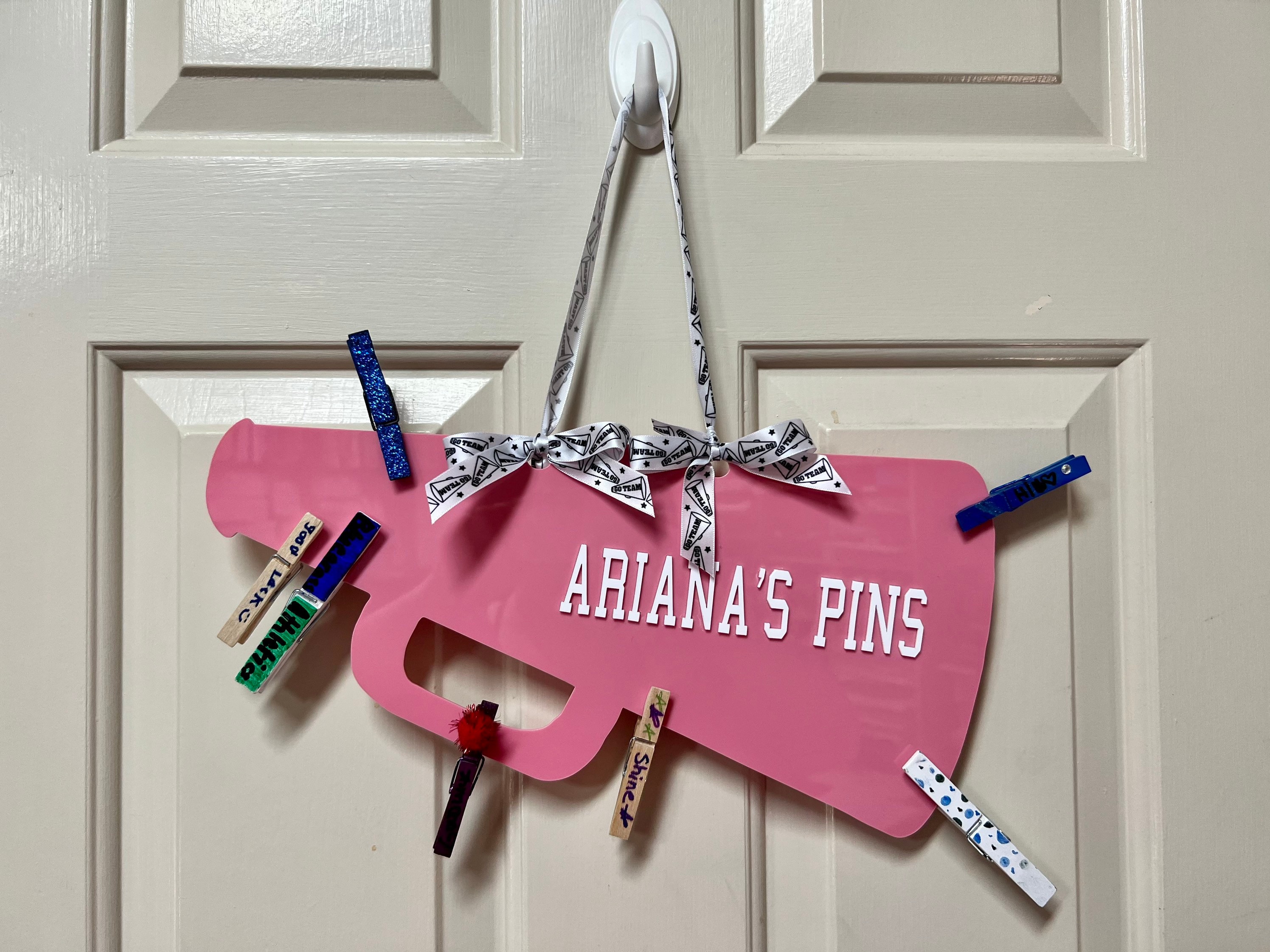 Good Luck Cheer Pin Holder - Etsy