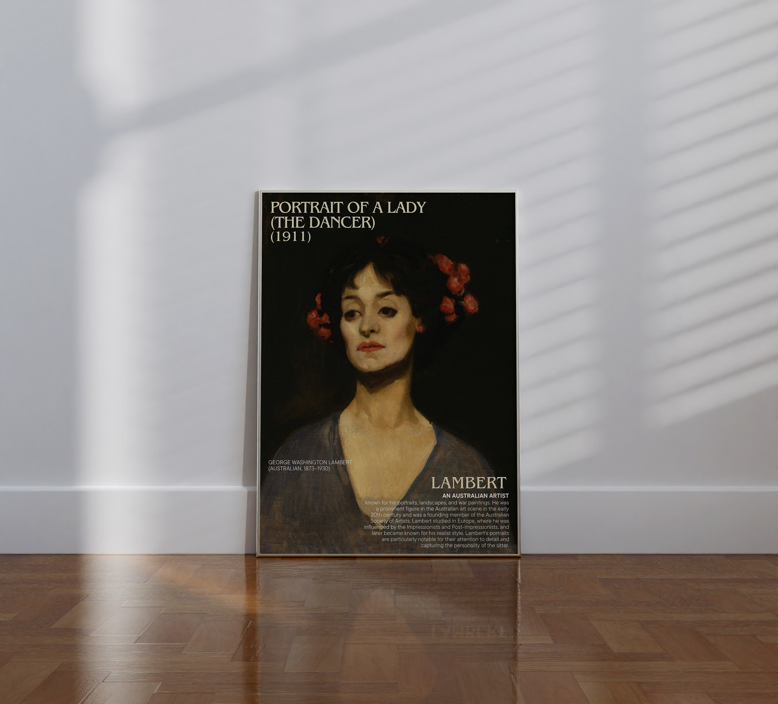 Printable Portrait of A Lady Painting Print - Affordable Vintage Wall ...