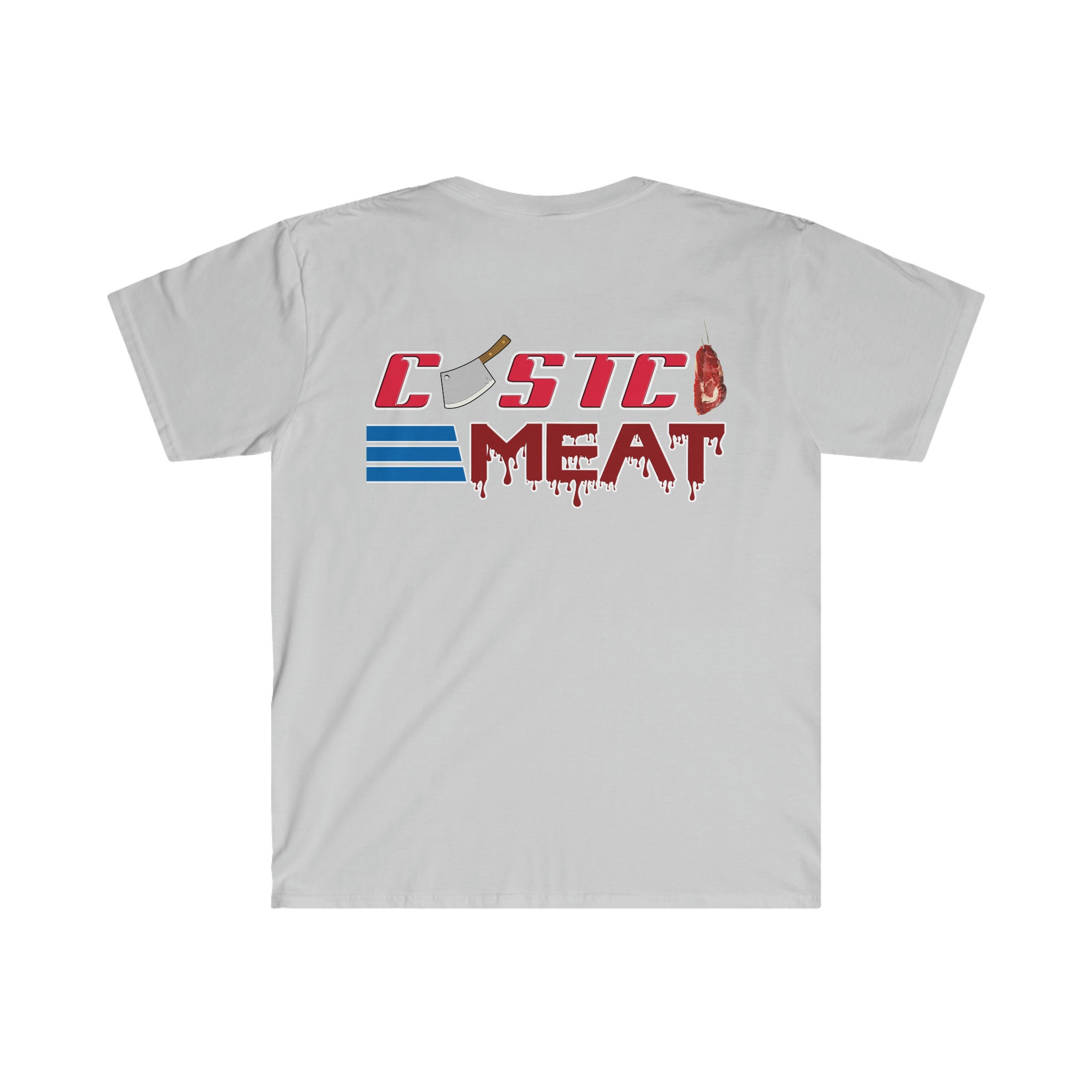 C.W. Meat Front & Back Print - Etsy