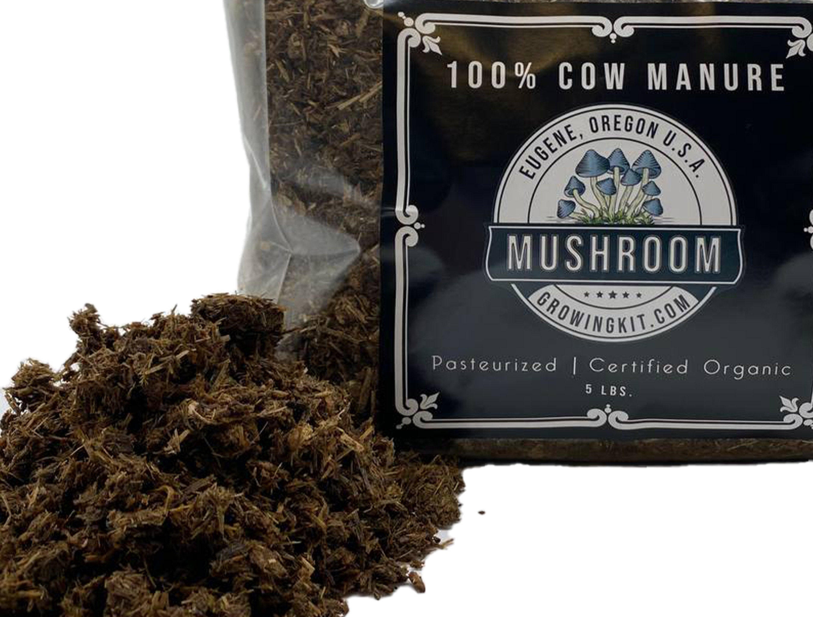Pasteurized Manure Based Substrate 5lb. Manure Loving Mushroom ...
