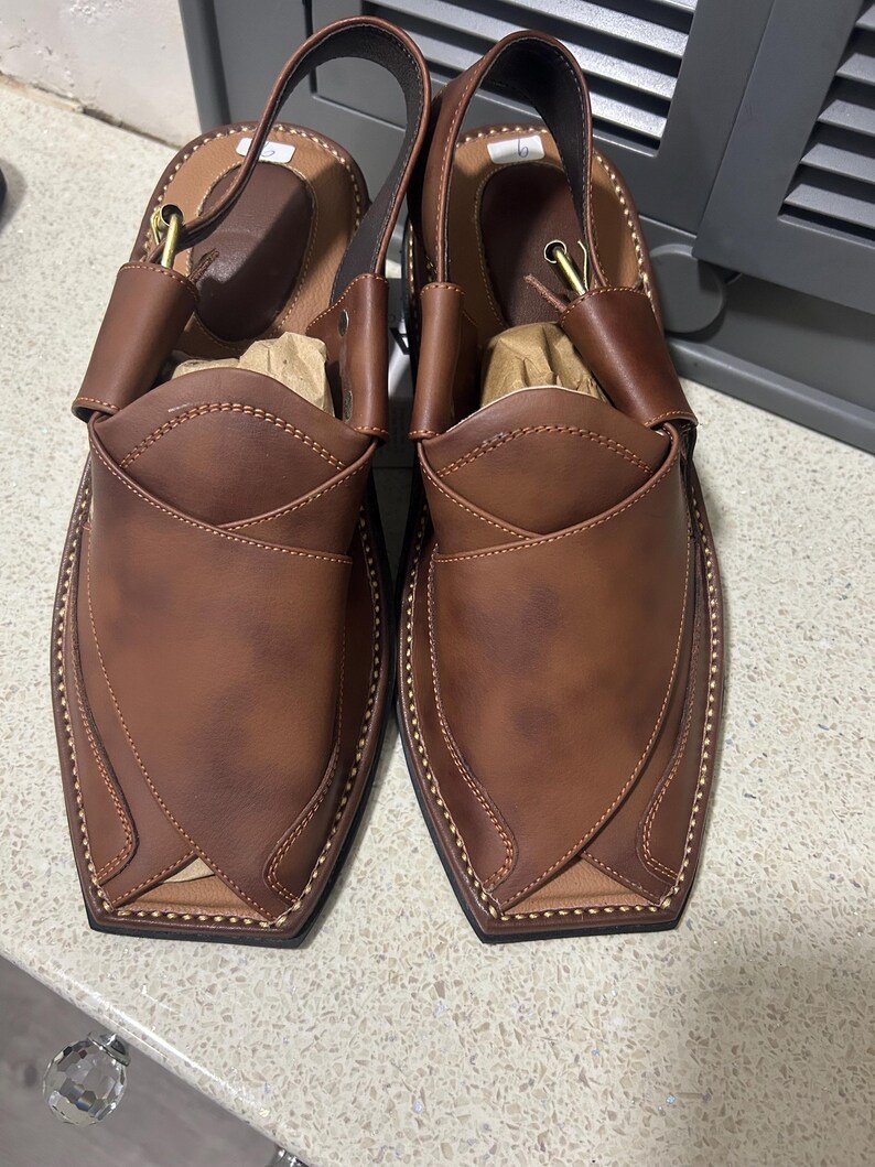 Handmade Peshawar Zalmi Chappal/sandals Size Uk8,9,10 - Etsy