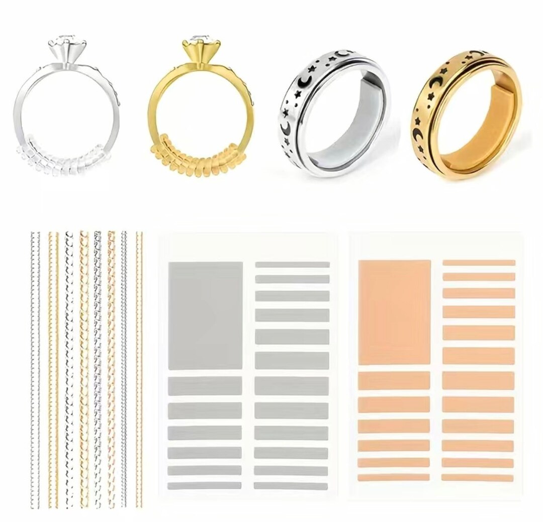46 Pcs Ring Size Adjusters for Adjusting Loose Rings - Etsy