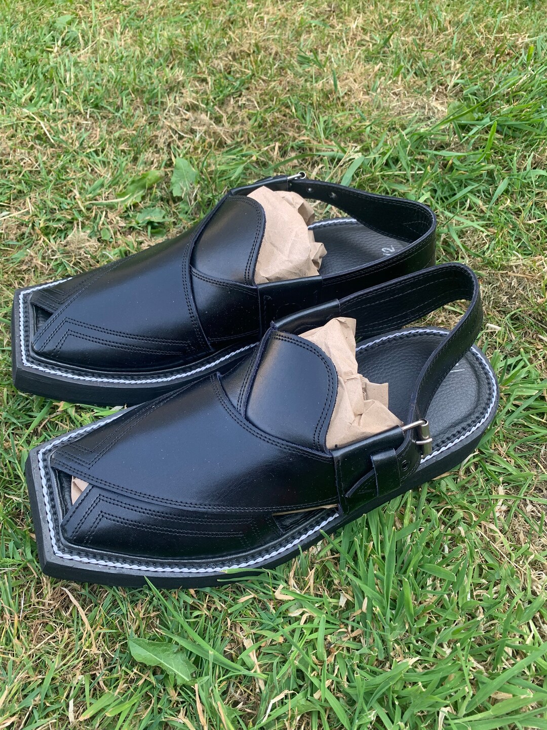 Mens Handmade Kaptaan Peshawari Chappal Sandals Size Uk7,8,9,10,11 - Etsy