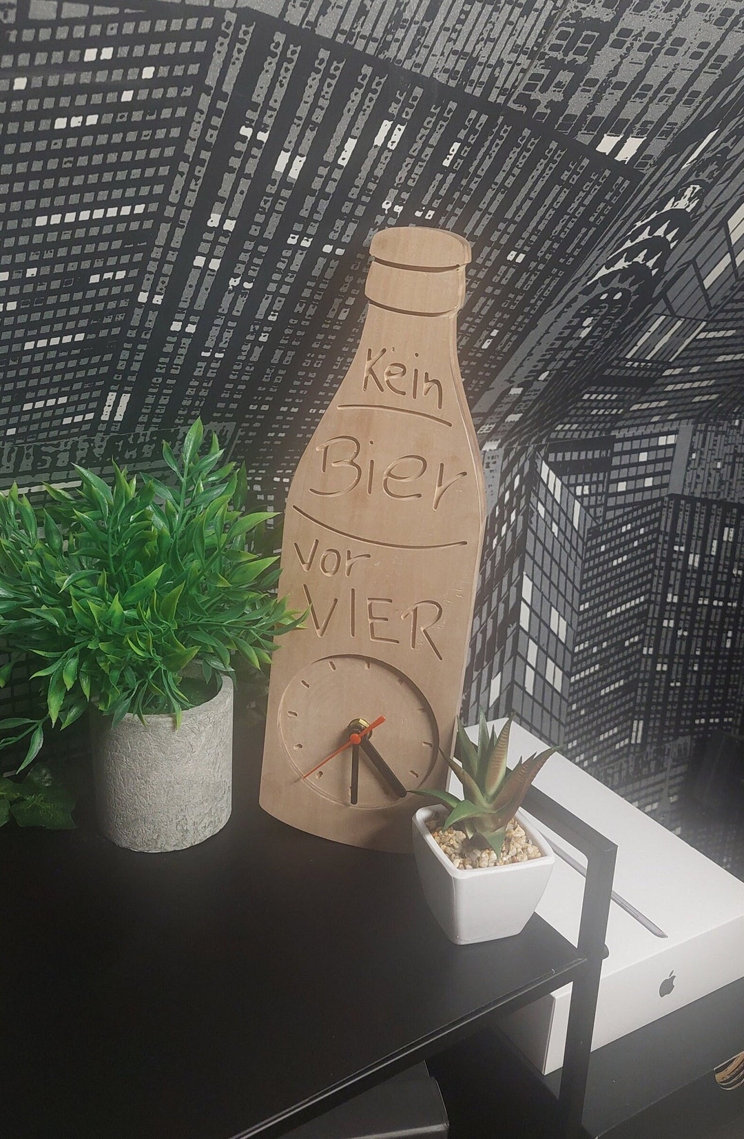Beer Bottle Clock Modern/minimalist Perfect for Workshop - Etsy