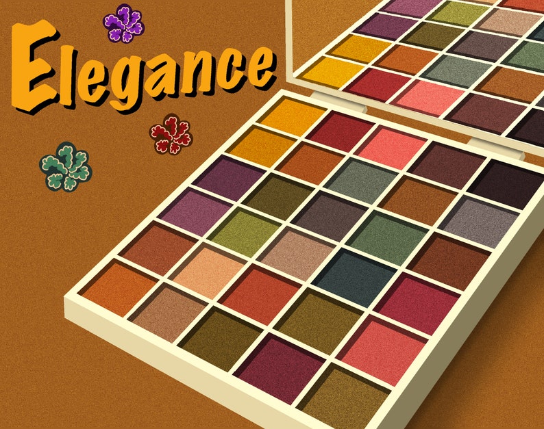 Warm Tone Aesthetic Hex Code Color Palette Set Procreate Swatch Digital ...