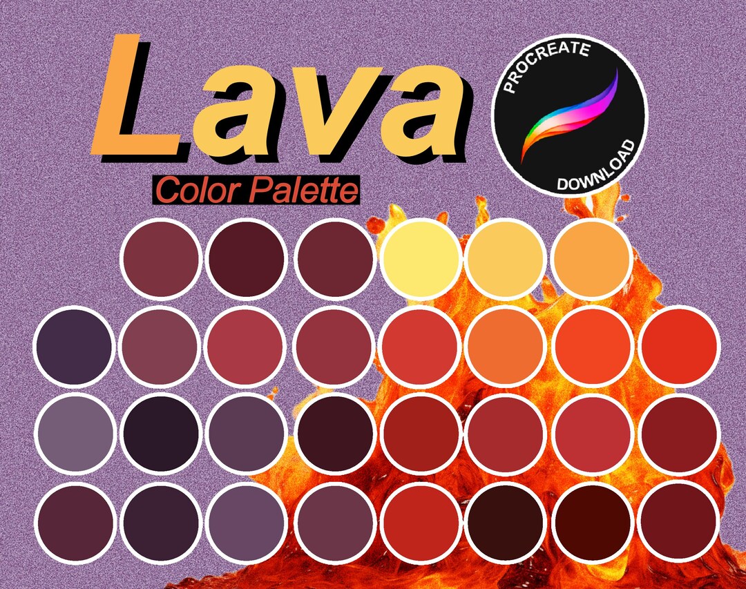 Gradient Aesthetic Hex Code Color Palette Set Procreate Swatch Digital ...