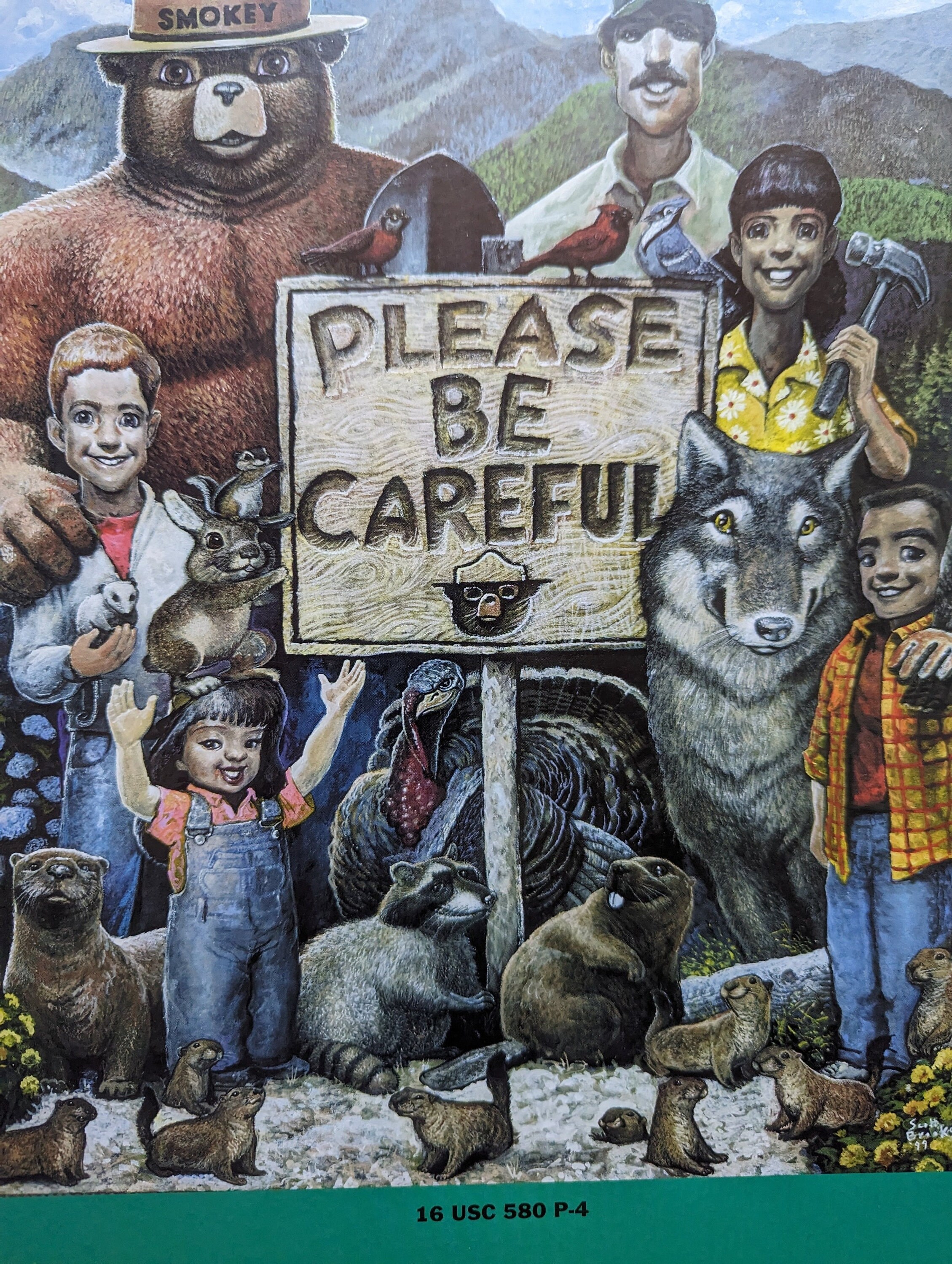 Vintage Smokey Bear Posters lot of 3 - Etsy