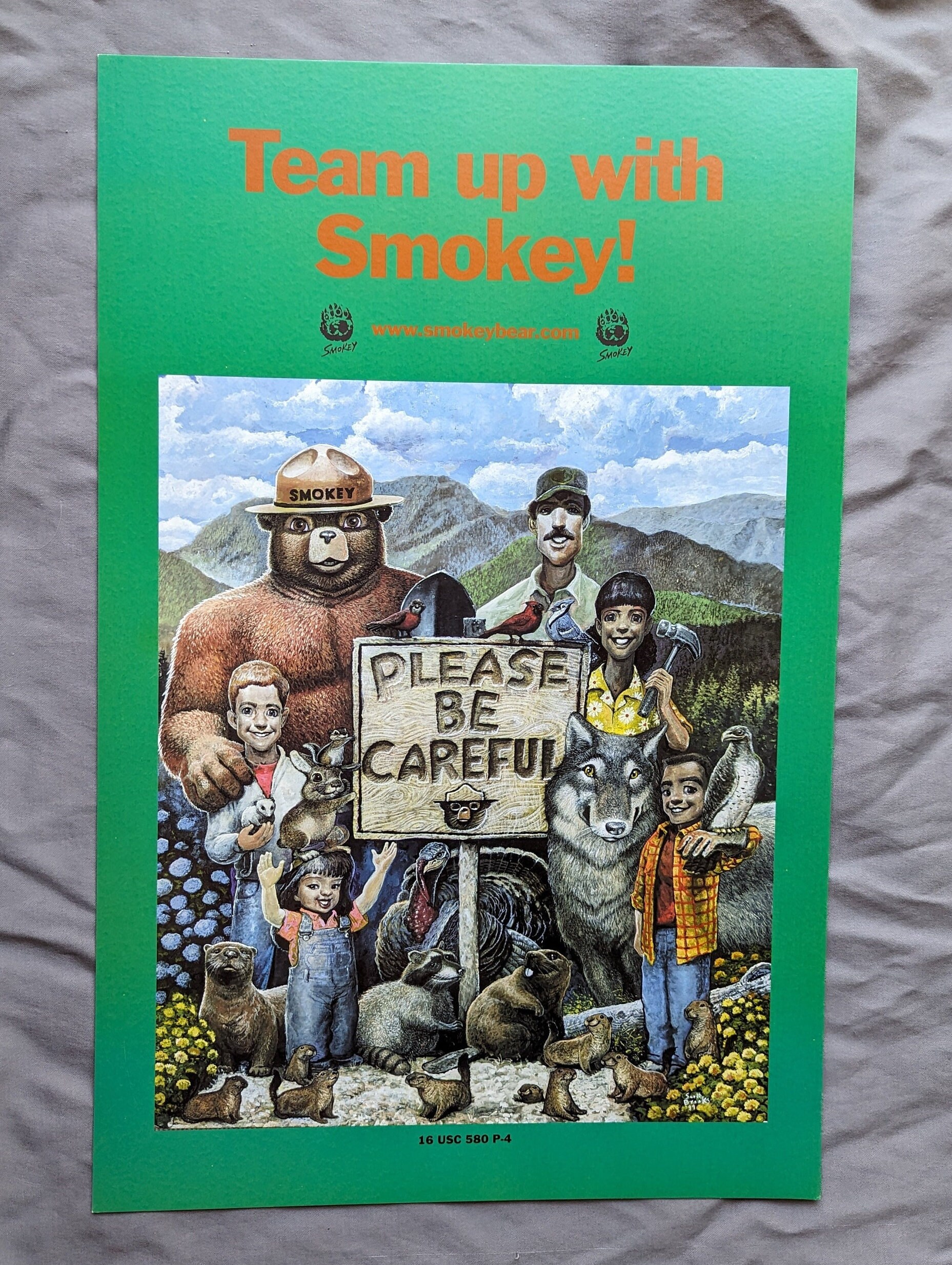 Vintage Smokey Bear Posters lot of 3 - Etsy