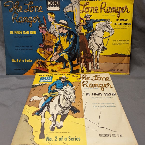 Lone Ranger Vinyl - Etsy