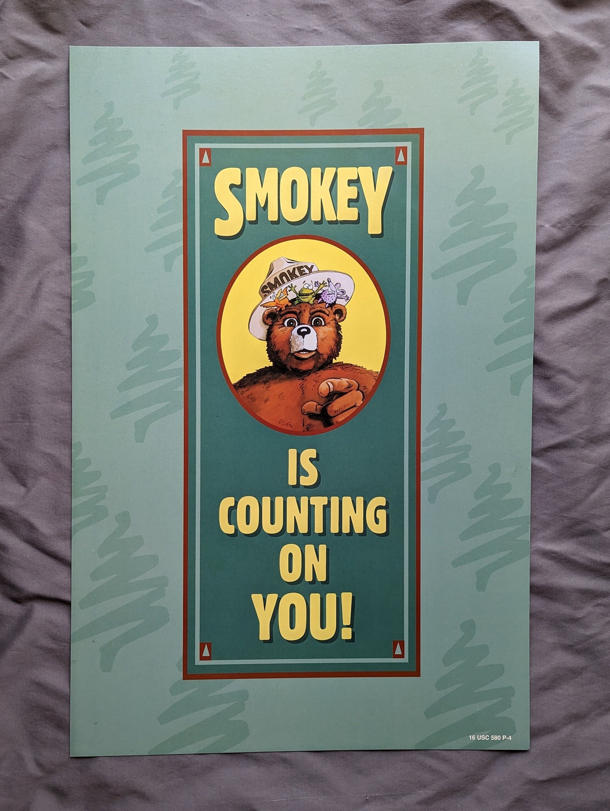 Vintage Smokey Bear Posters lot of 3 - Etsy