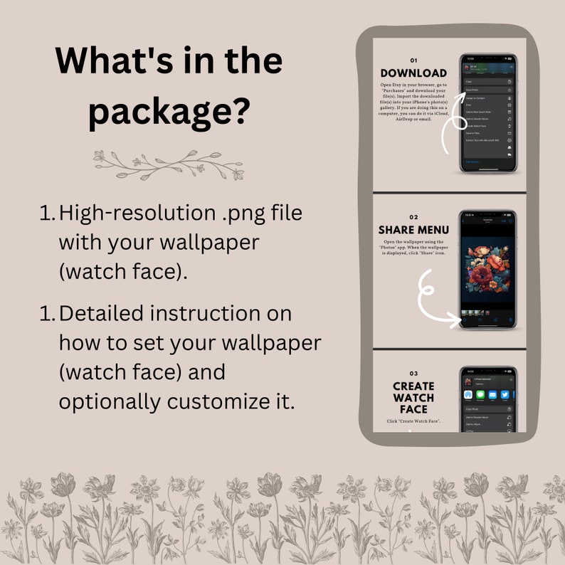 Tropical Leaves Apple Watch Wallpaper, Green Watercolor Apple Watch ...