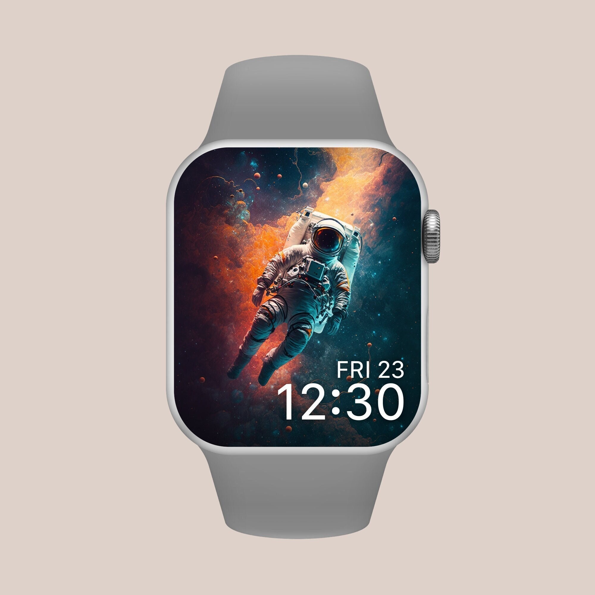 Astronaut Apple Watch Wallpaper, Cosmos Watch Face, Starry Night ...