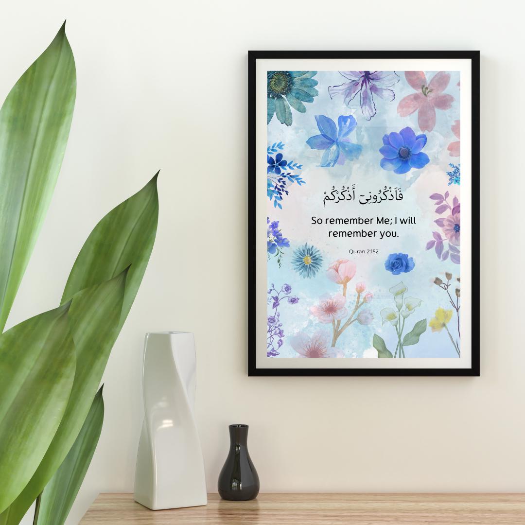 Islamic Home Decor Set | Printable Quran Verses | Set of 3 Digital ...