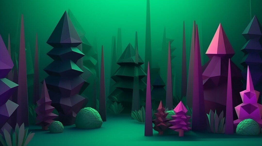 Vibrant Geometric Background/screensaver 42 Digital Download - Etsy