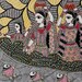 Handpainted Madhubani / Mithila Painting - Three Women | Painted on Handmade Paper | Art From ...