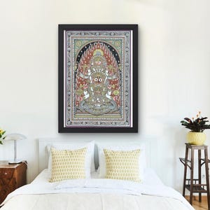 Pattachitra Handmade Painting of Lord Jagannath With Balaram and ...