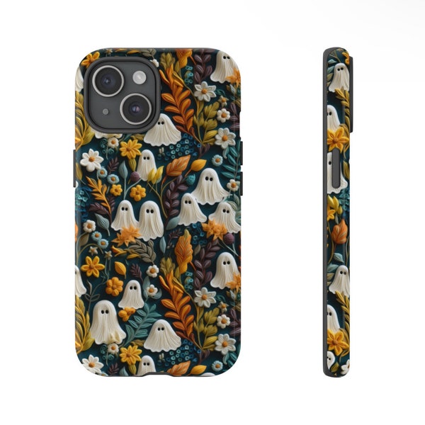 Cute Ghost Floral iPhone Case - Etsy