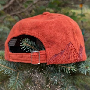 Rocky Mountain Hat, Burned Baseball Hat, Dad Cap, Blue Ridge Mountains ...