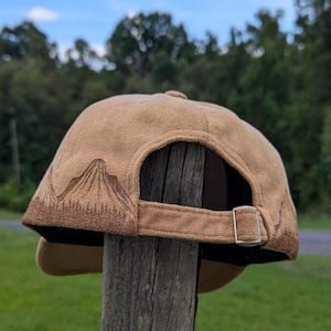 Sunshine Baseball Cap, Burned Ball Cap, Sun and Moon Gift, Mountain ...