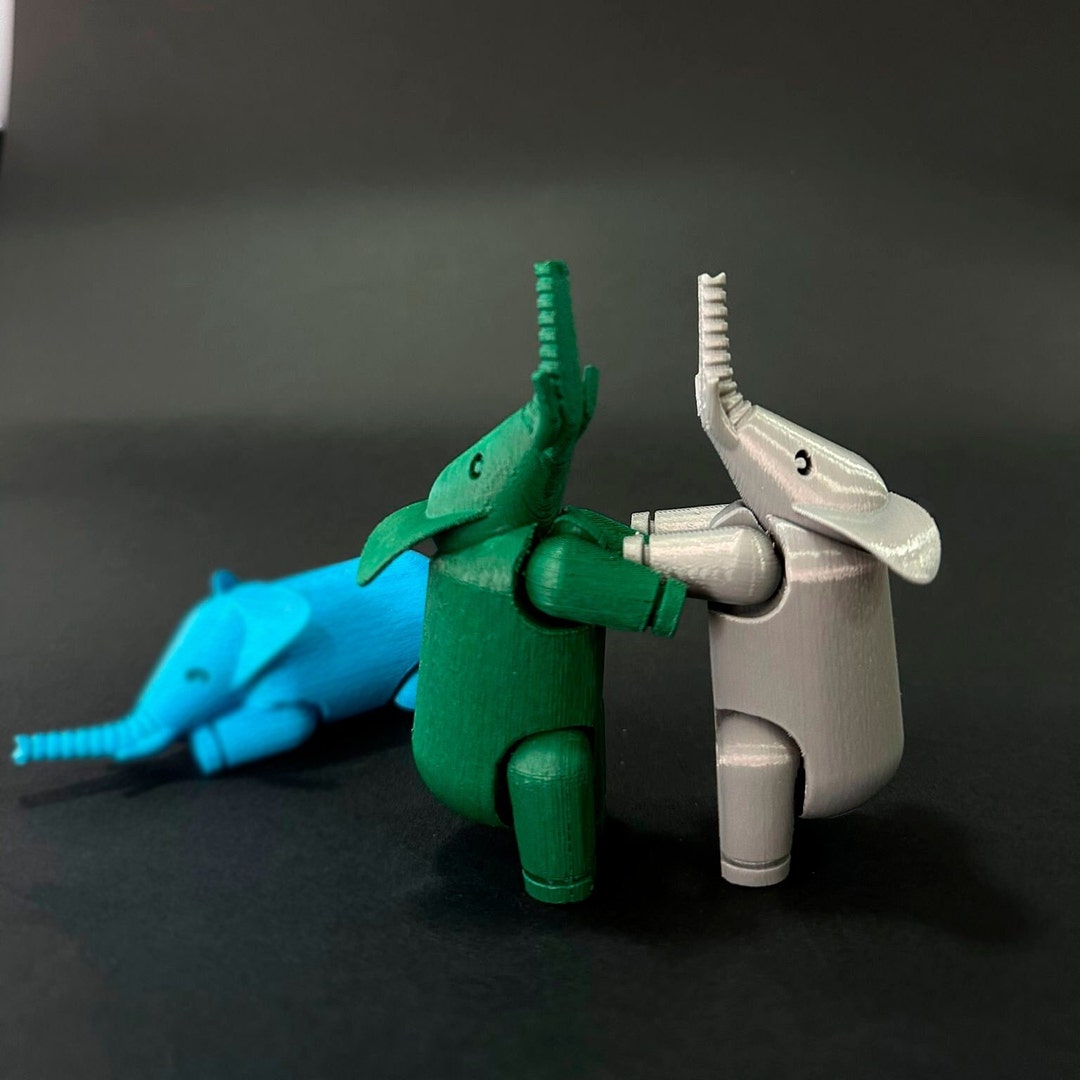 Elephant Fidget Toy | 3D Printed Elephant | Perfect Desk Toy - Etsy