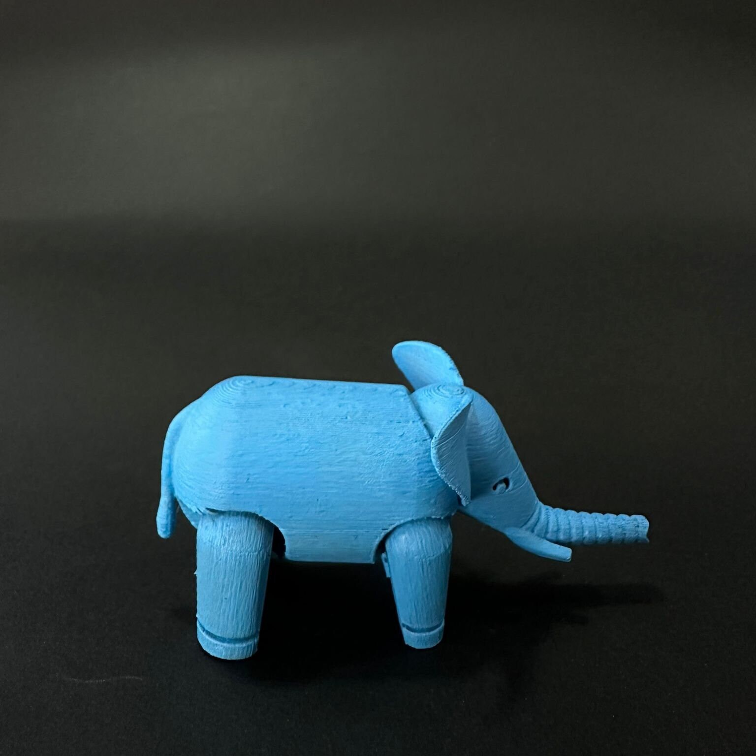 Elephant Fidget Toy 3D Printed Elephant Articulated - Etsy