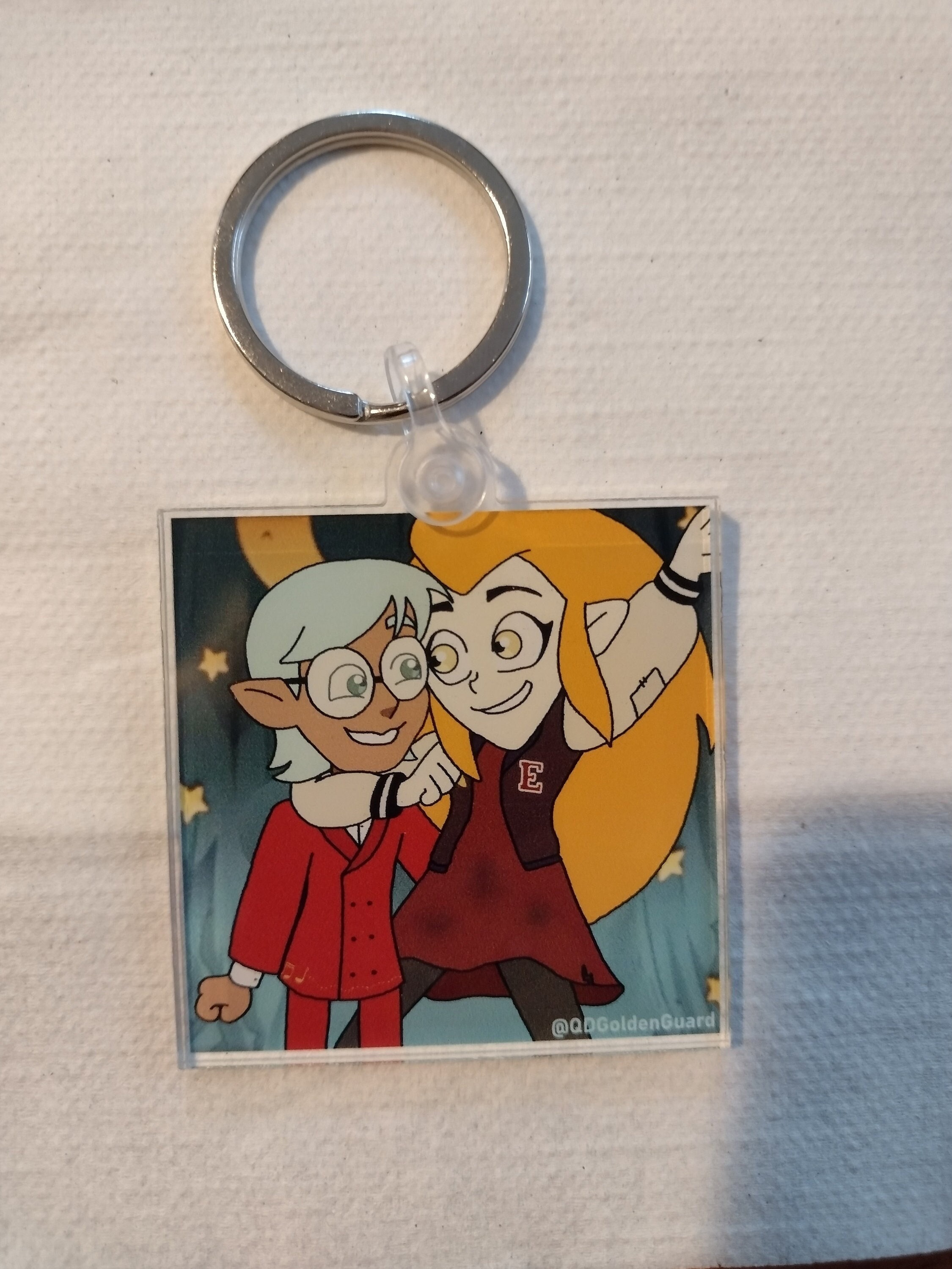 The Owl House Raeda Grom Photo Booth Keychain - Etsy