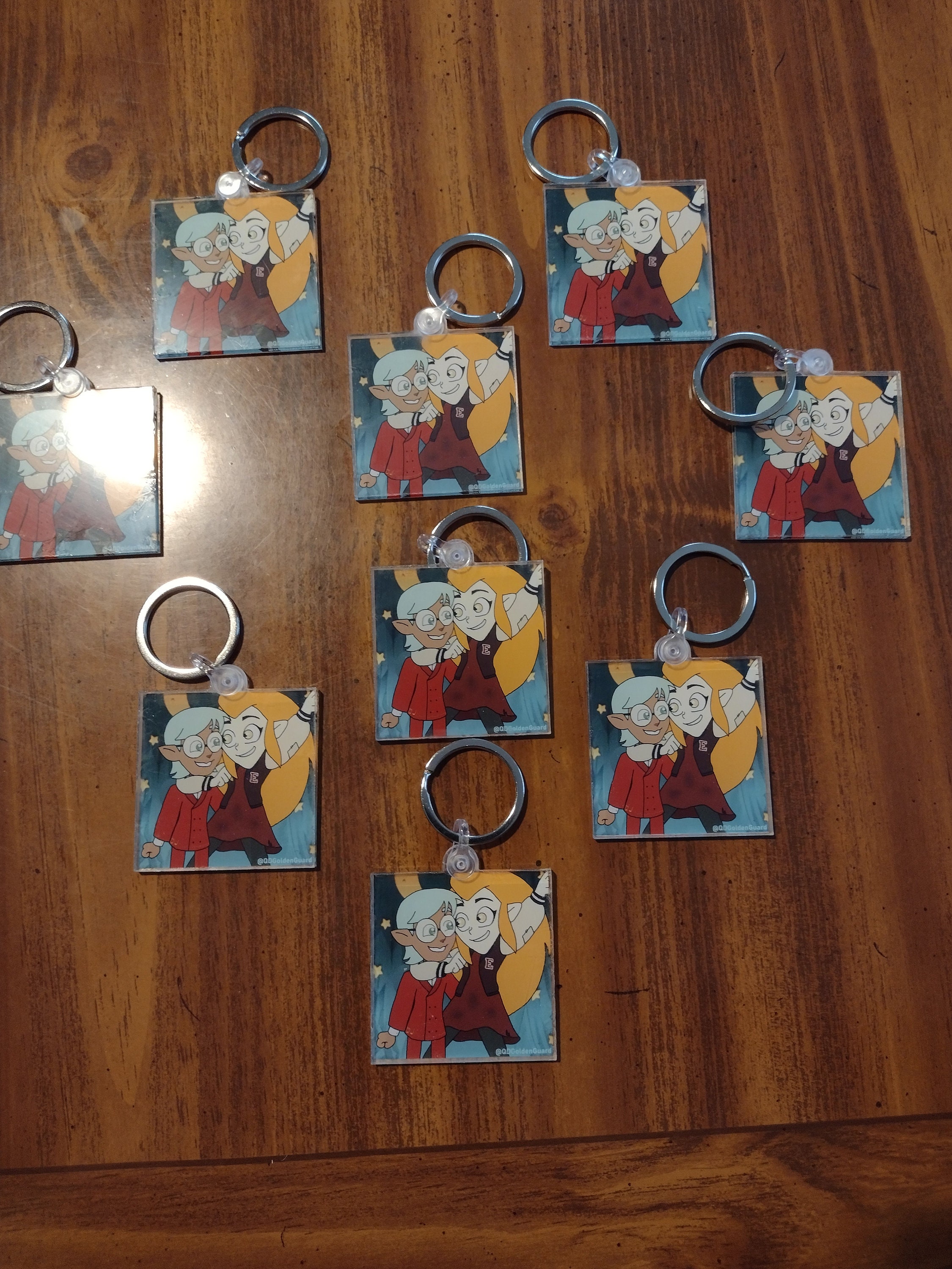 The Owl House Raeda Grom Photo Booth Keychain - Etsy