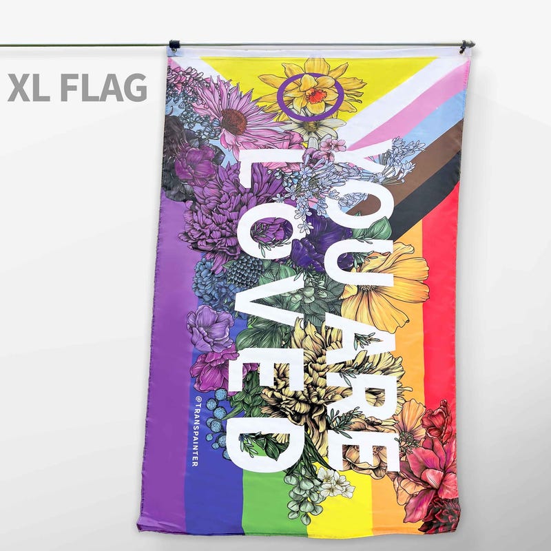 Rainbow Flag Banner - Etsy