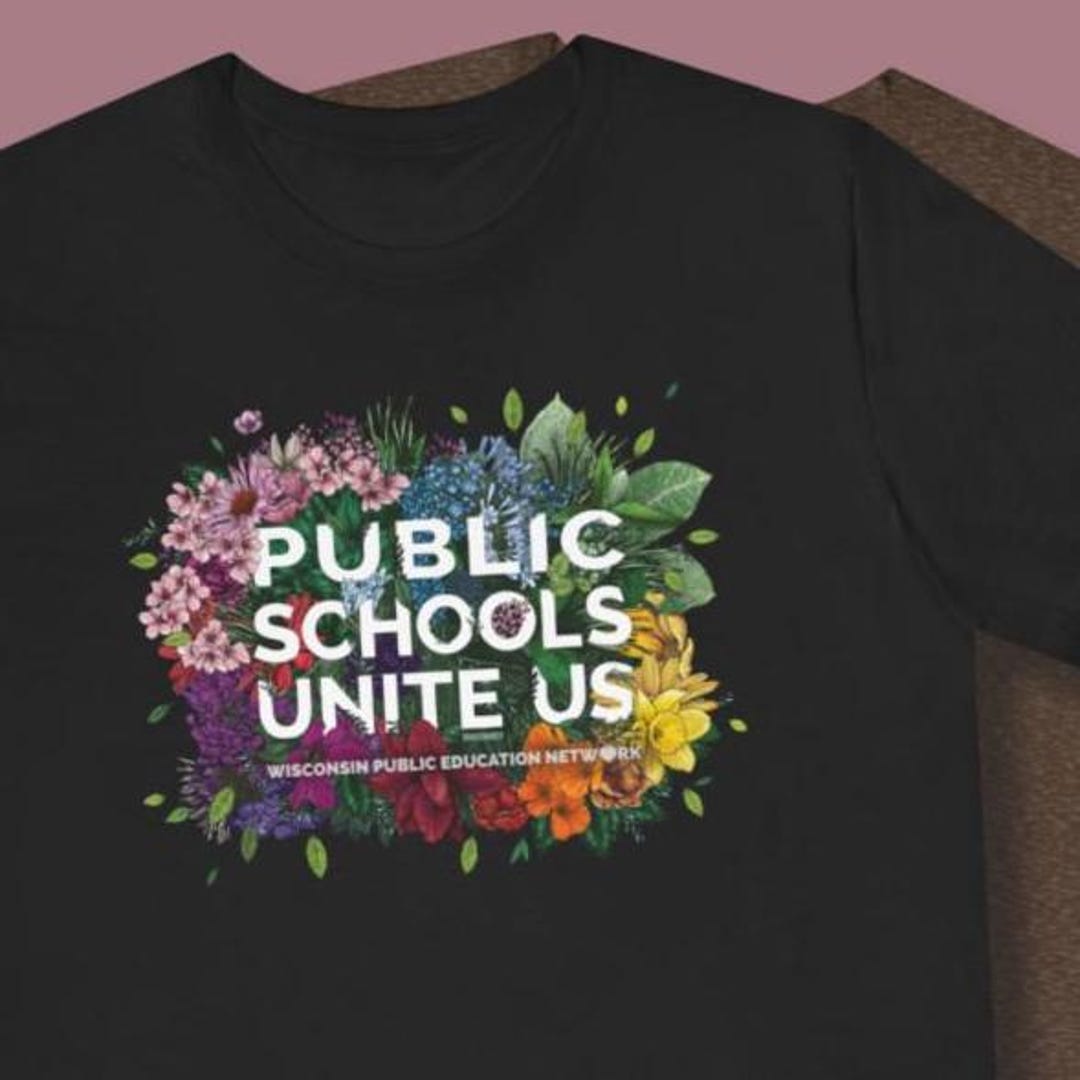Public Schools Unite Us Tee Shirt | Public Education T-shirt | Back to ...