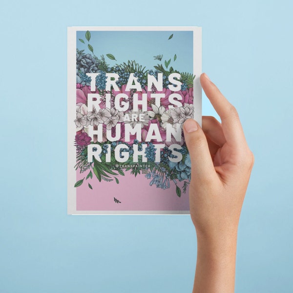 Trans Birthday Card - Etsy