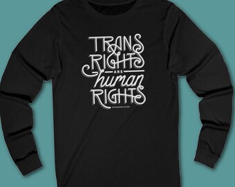 Trans Rights Are Human Rights LGBTQ, Transgender Pride T-shirt - Etsy