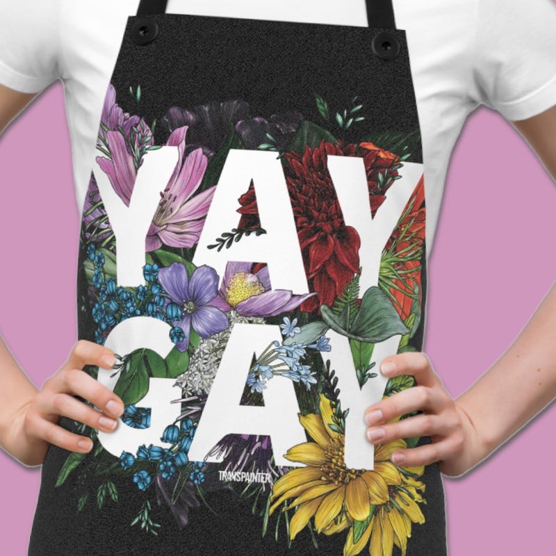 Gay Apron Cotton - Etsy